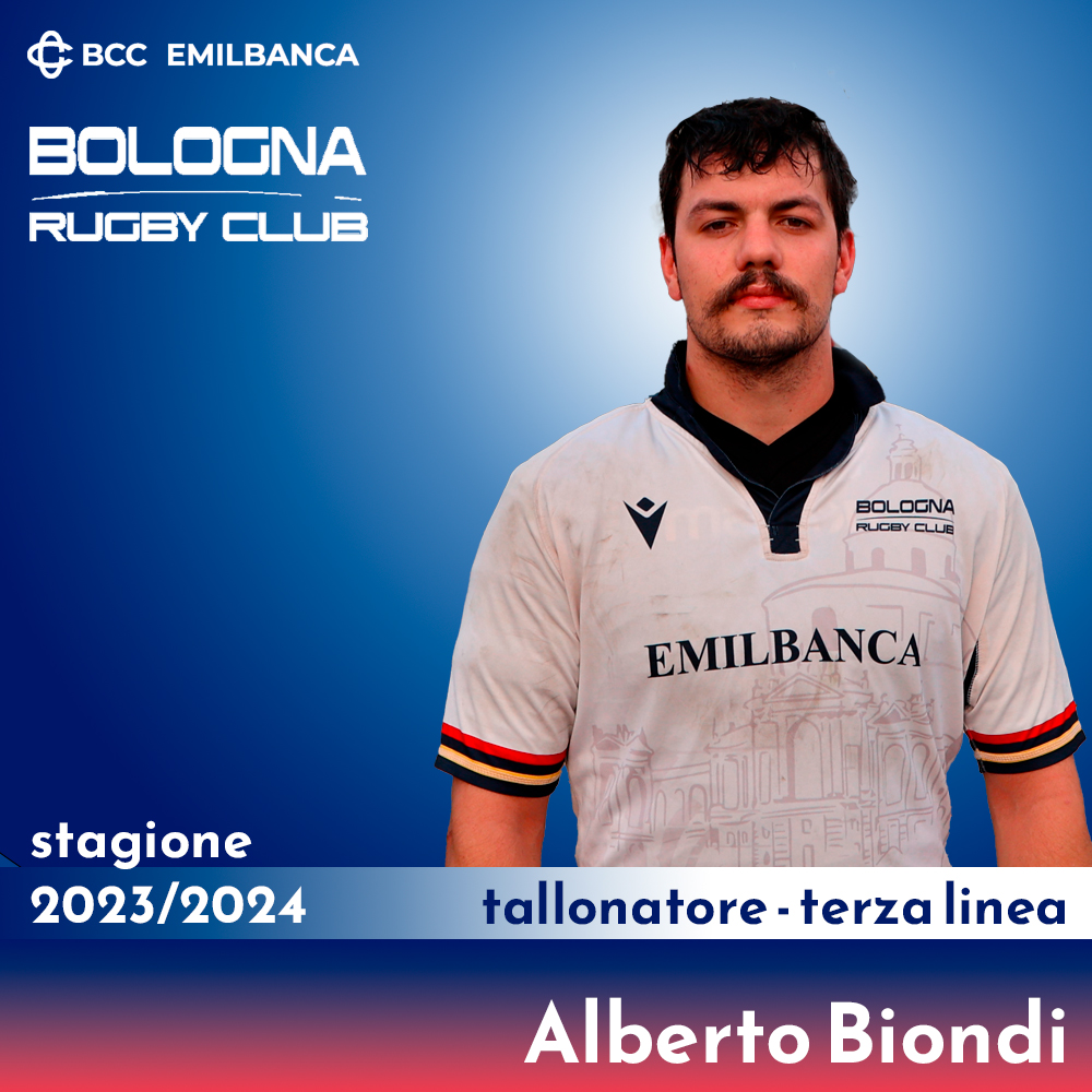 Alberto Biondi - Bologna Rugby Club